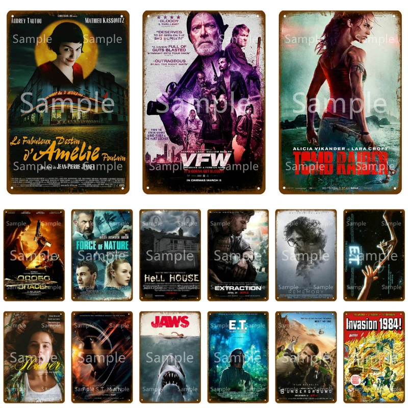 Movie-Star-Metal-Poster-Metal-Vintage-Film-Cinema-Wall-Decor-For-Man ...