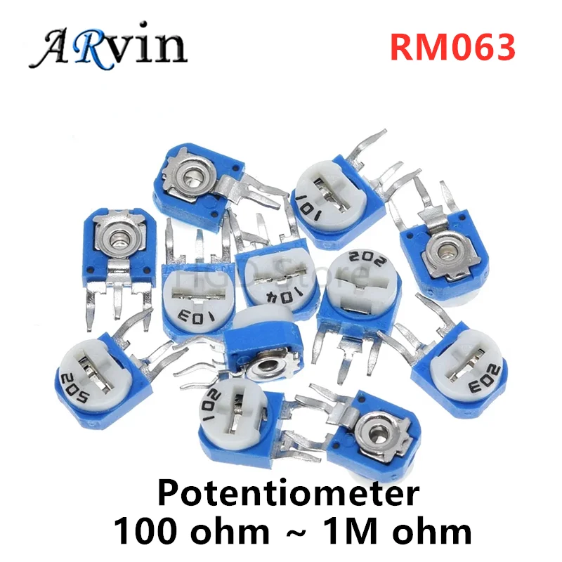 20Pcs RM063 Rm-063 100 200 500 1k 2k 5k 10k 20k 50k 100k 200k 500k 1M ...