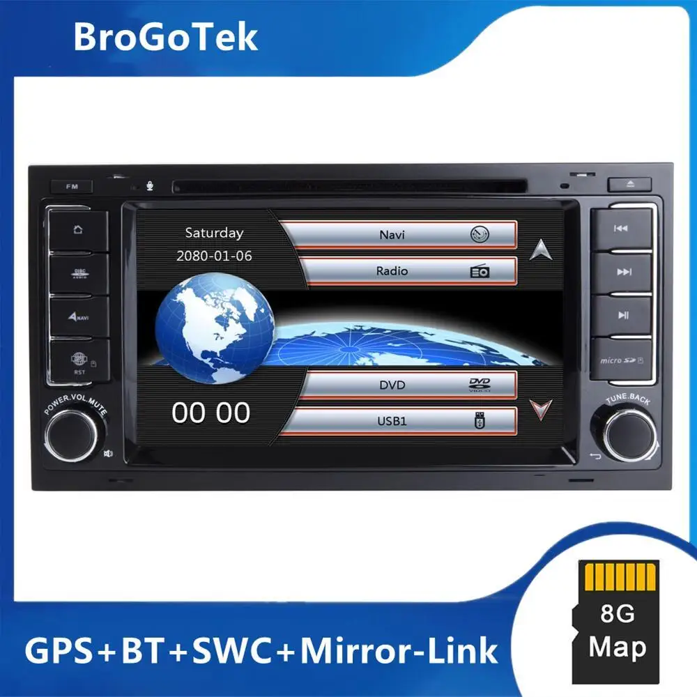 Car Multimedia DVD Player For VW/Volkswagen/Touareg/Transporter T5 2011 ...