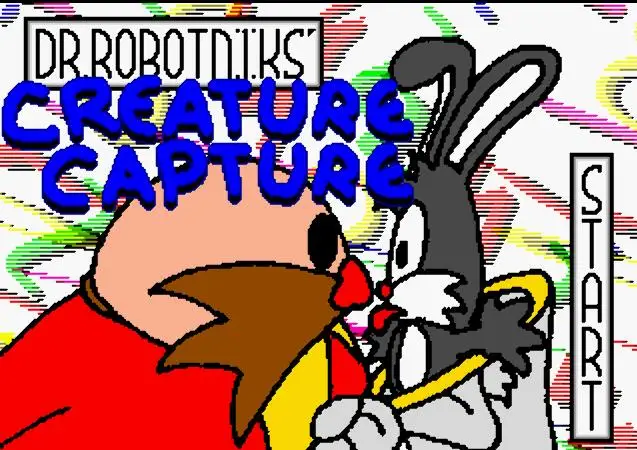 Captura de criatura Mean de Dr. Robotnik, tarjeta de juego MD de 16 ...
