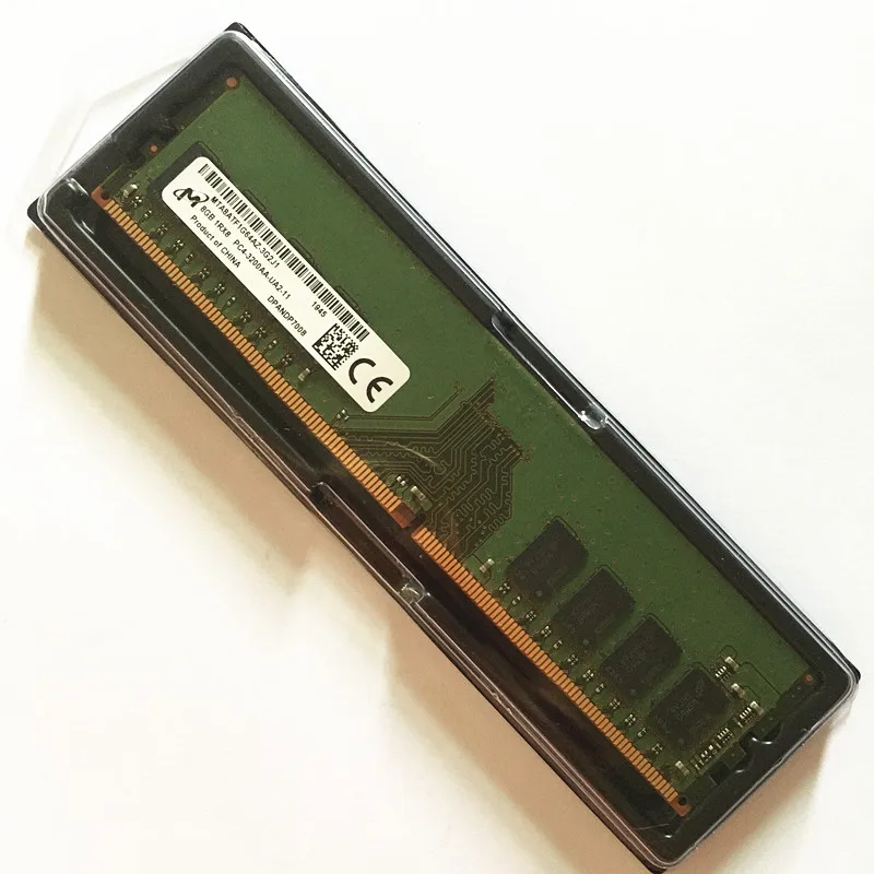 Micron DDR4 8GB 3200MHz Desktop Rams Memoria DDR4 8GB 1RX8 PC4-3200AA ...