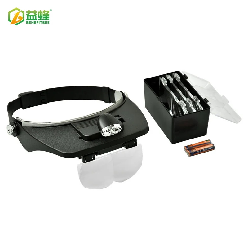 Head-Mounted LED Light Magnifying Glass Yu Wang Grafted High Power ...