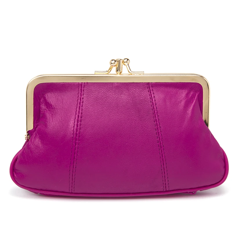 Annmouler Women Coin Purse Genuine Leather Small Size Wallet Soft ...