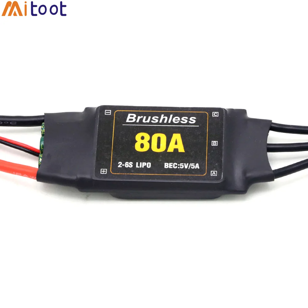 Rc-Brushless-80A-ESC-Speed-Controler-2-6S-With-5V-5A-UBEC-For-RC-FPV ...