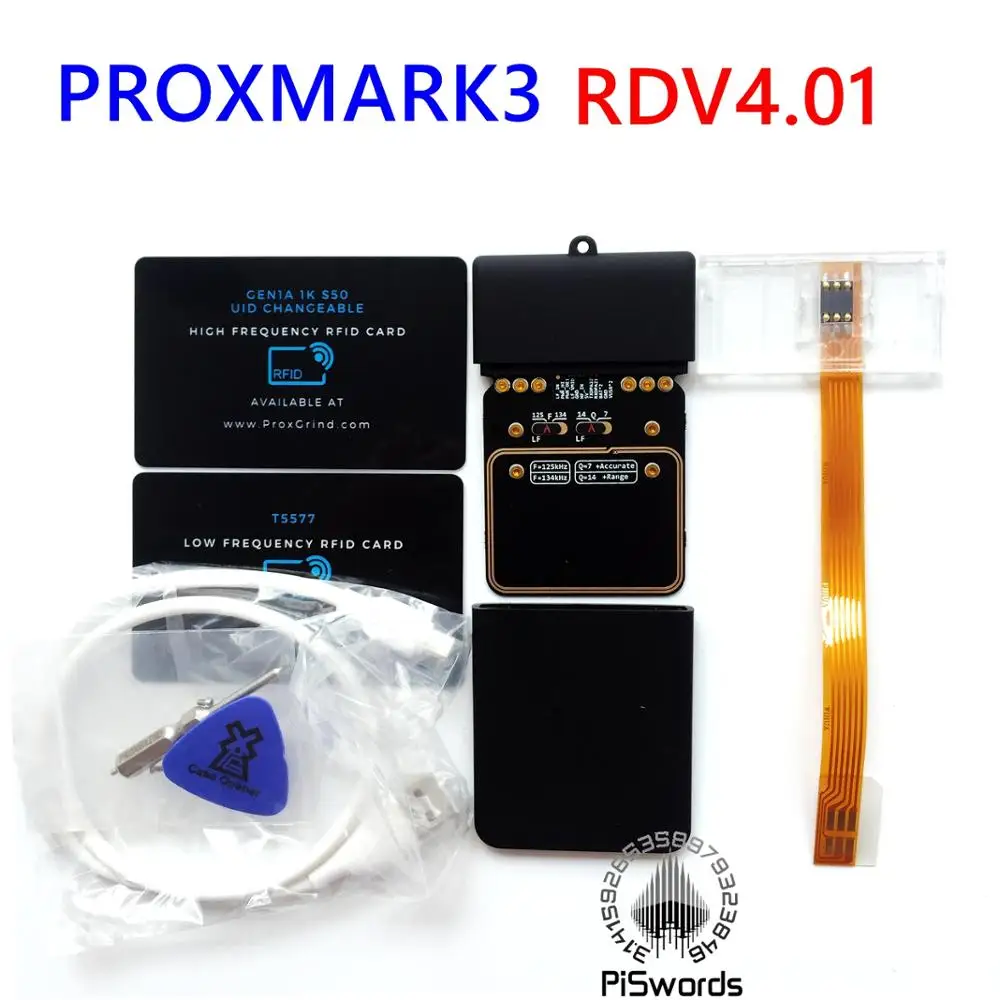Latest Proxmark3 Rdv4 Kit 4.01 Pm3 New Antenna Nfc Card Reader Writer ...