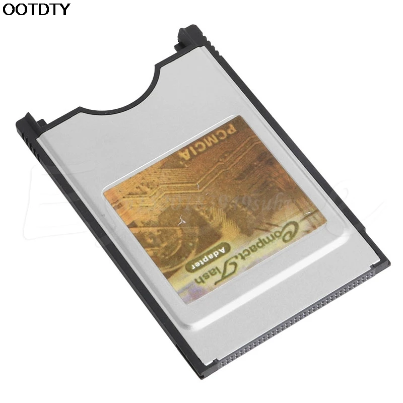 New Compact Flash CF to PC Card PCMCIA Adapter Cards Reader for Laptop ...