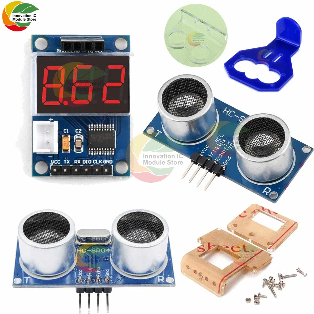 HC-SR04P-sr04-medidor-de-varia-o-ultrass-nico-do-diodo-emissor-de-luz ...