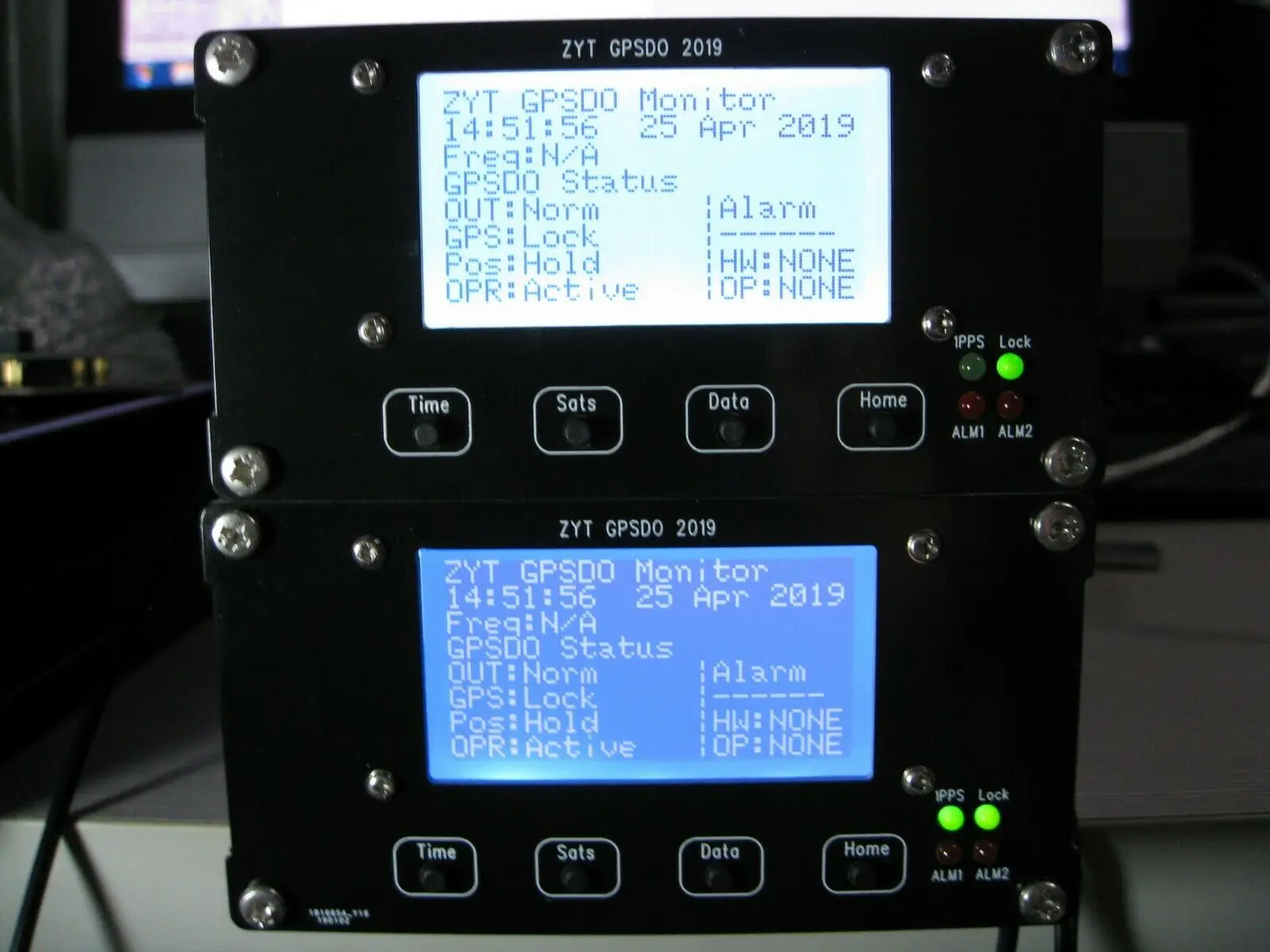 スペアパーツZYT GPSDO 2付きLCD,アップグレード済み,10mhz,1pps,ocxo,GPS|通信用アンテナ| - AliExpress