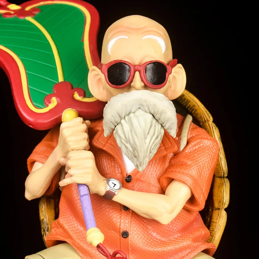 Figura DE ACCIÓN DE Kame Sennin, Anime Master Roshi, modelo de abanico ...