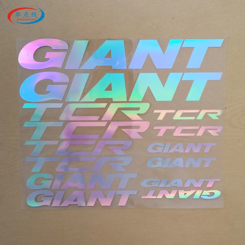 1set Tcr Bicycle Mtb Sticker Frame Road Bike Cycling Frame Stickers Diy ...