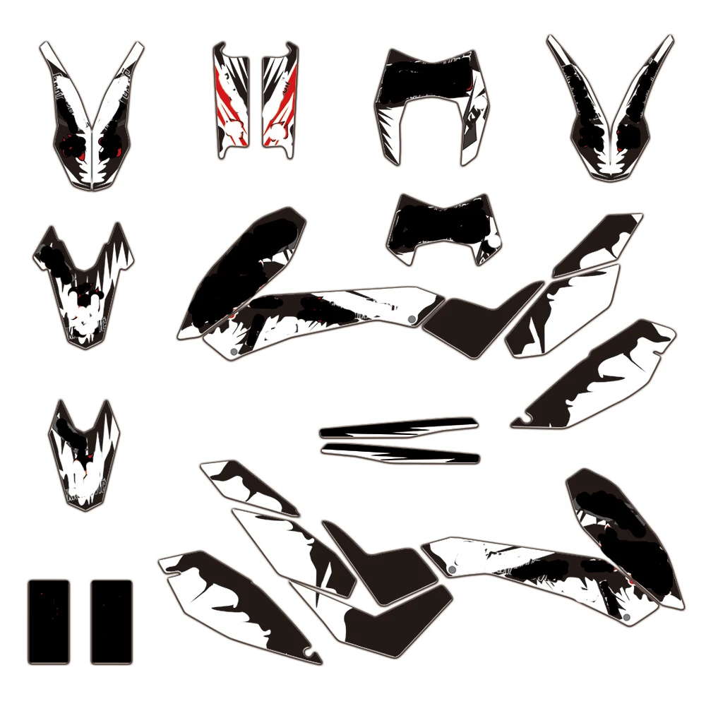 Motorcycle Decal Sticker Graphic Kit DECO For KTM SMCR 690 SMC-R SMC ...