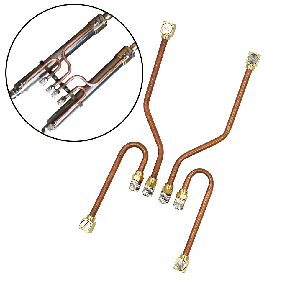 RC Full Copper Hydraulic Oil Pipe Connectors For 1:14 RC Metal ...
