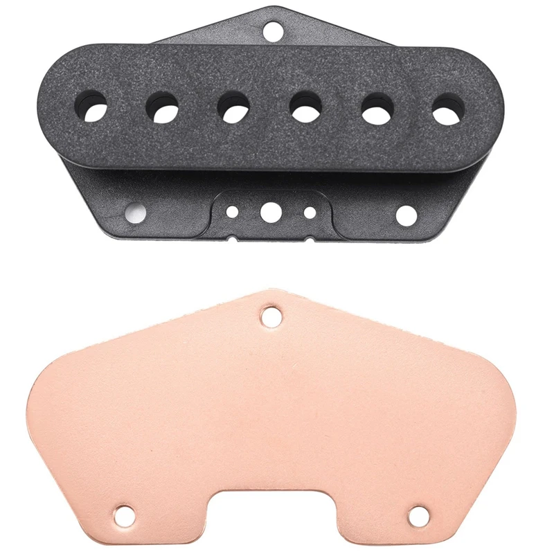 1X Iron Electric Guitar Pickup Baseplate For Tele Strat Copper Clad ...