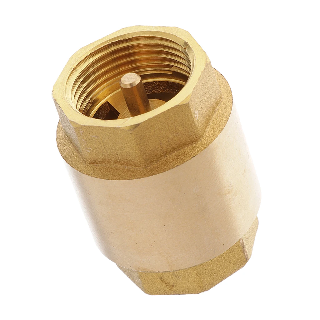 3-4-Inch-Brass-Non-Return-Check-Valve-Air-Liquid-One-Way-Check-Valve ...