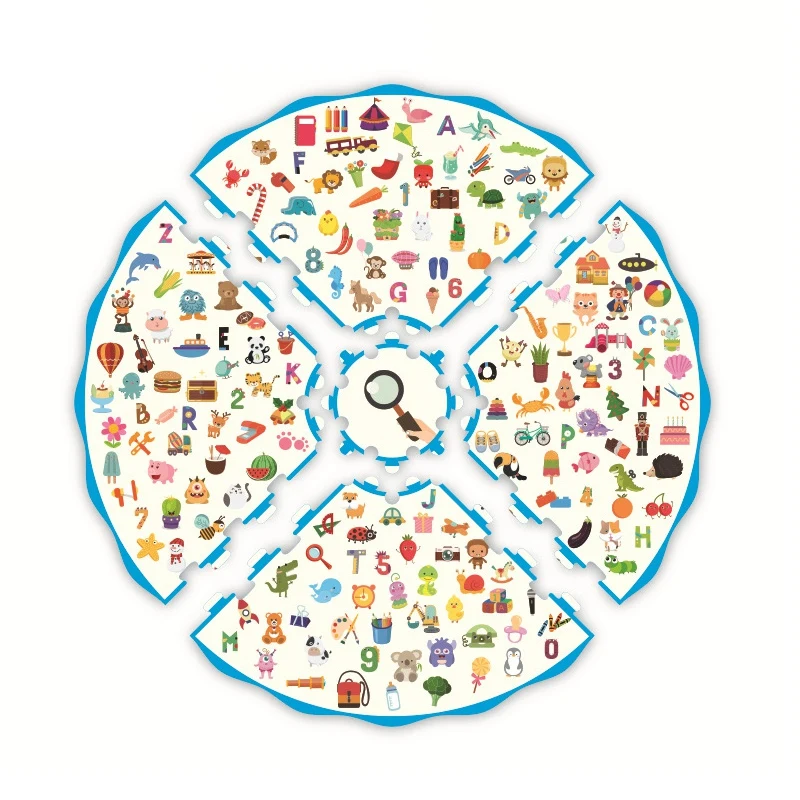 【Serendipity party】Puzzle Education Game Kid Looking Board Children's ...