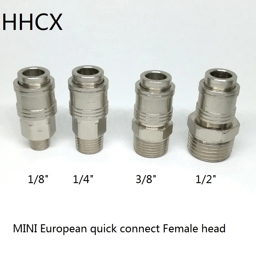 1PCS Pure Copper External Screw Thread Pneumatic Quick Connection ...