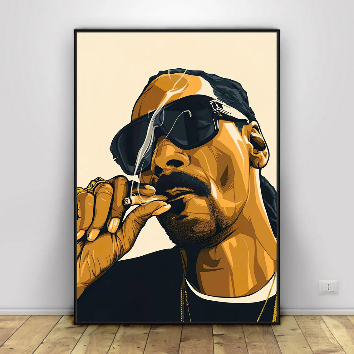 Prints Digital Prints Art & Collectibles Contemporary Wall Decor Rapper ...