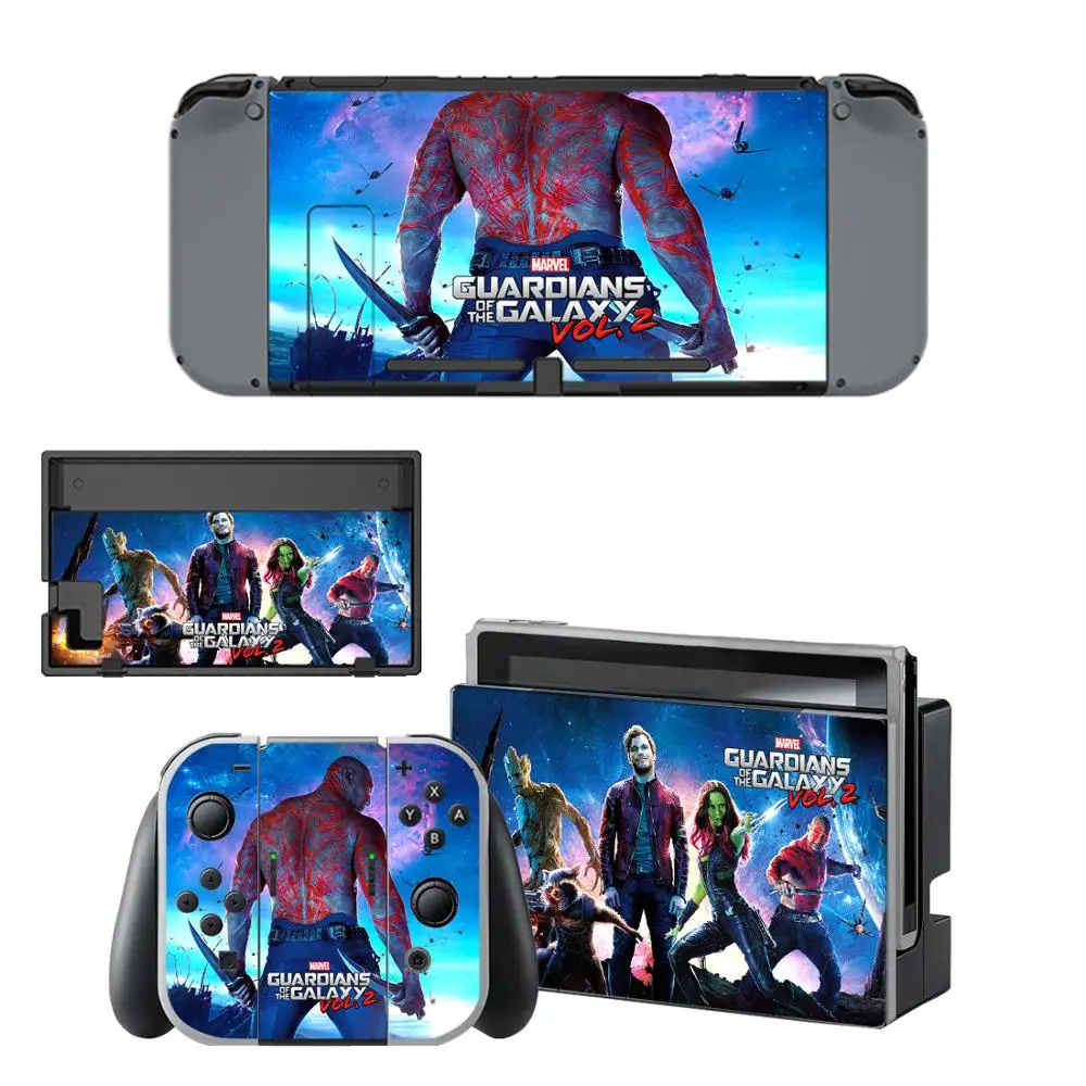 Guardians of the Galaxy Vol. 2 Nintendo Switch Skin Sticker Full Set ...