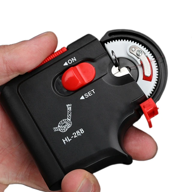 M5TC Electric Device Automatic Fish Hook Tier Tool Tying Machine Tying ...