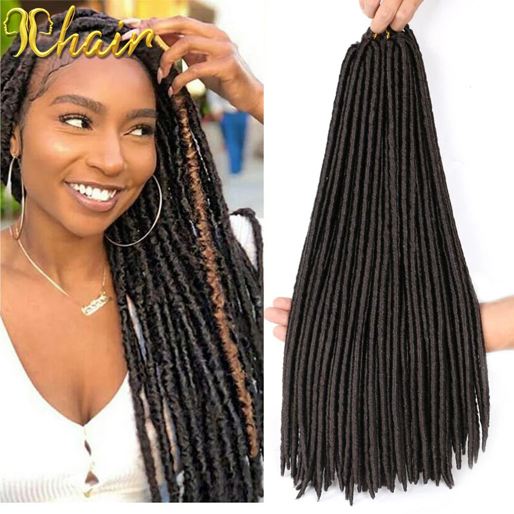 Dreadlocks Hair Crochet Marley Crochet Braiding Synthetic Hair ...