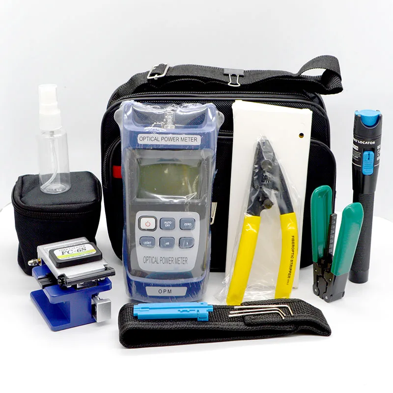 New-Optical-Power-Meter-FTTH-Optical-Fiber-Cutting-Tool-Kit-Red-Light ...
