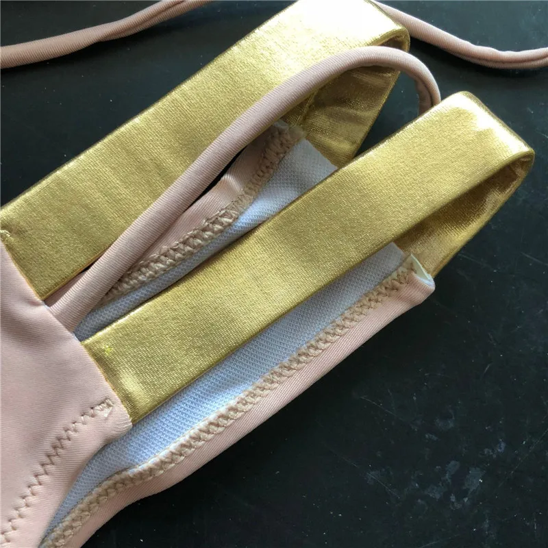 Pu Leather Bikini Set Red Triangle Swimwear Women 2021 Fashion Summer ...