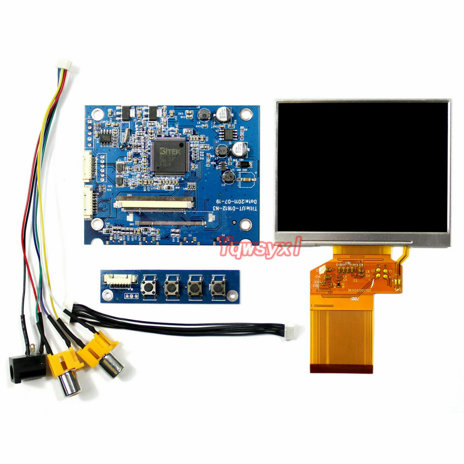 Yqwsyxl-New-3-5inch-LQ035NC111-320x240-LCD-Screen-2AV-LCD-controller ...