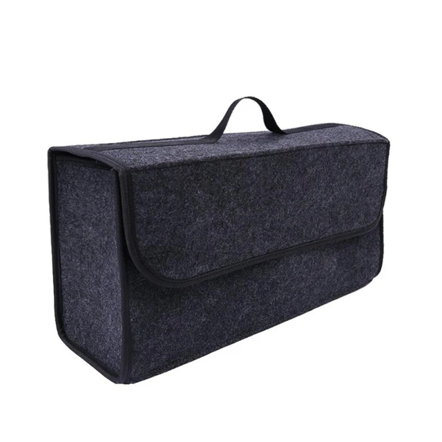 Felt Cloth Car Trunk Organizer Box Portable Foldable Storage Box Case ...