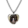 Cat Heart Pendant Necklace For Women - Outfit Galore