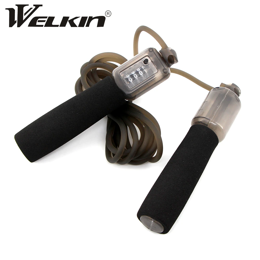 WELKIN Jump Ropes with Counter Sports Fitness Adjustable Fast Speed ...