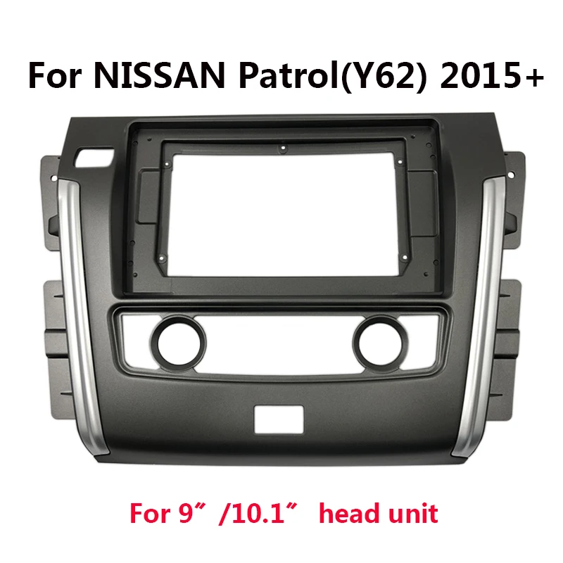 9-10-Inch-Car-Radio-Head-Unit-Fascia-For-NISSAN-Patrol-Y62-2015-Auto ...
