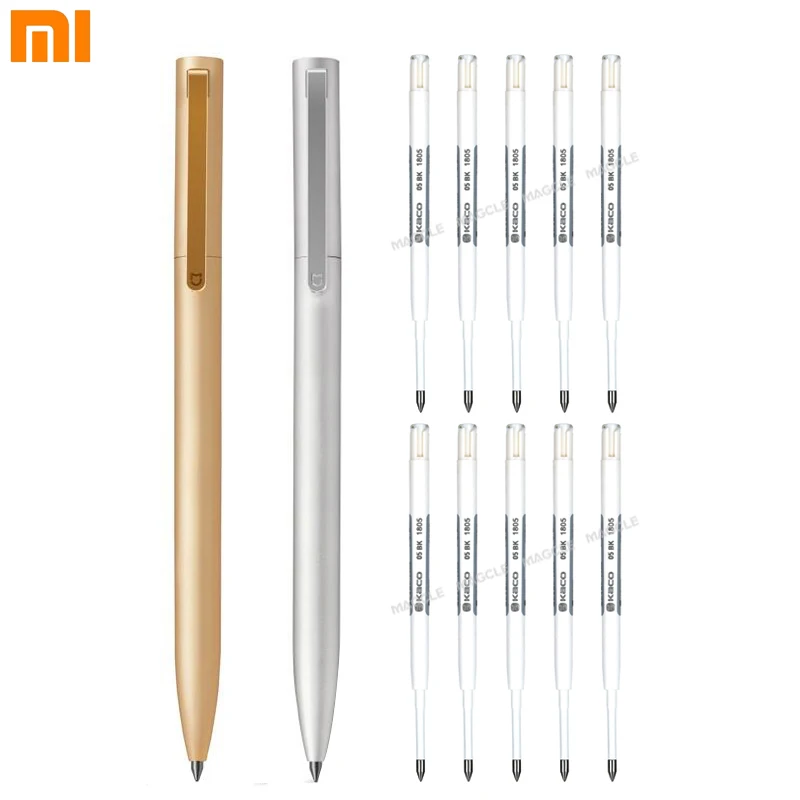 Original Xiaomi Metal Sign Pens Mi pen Ballpoint pen PREMEC Smooth ...