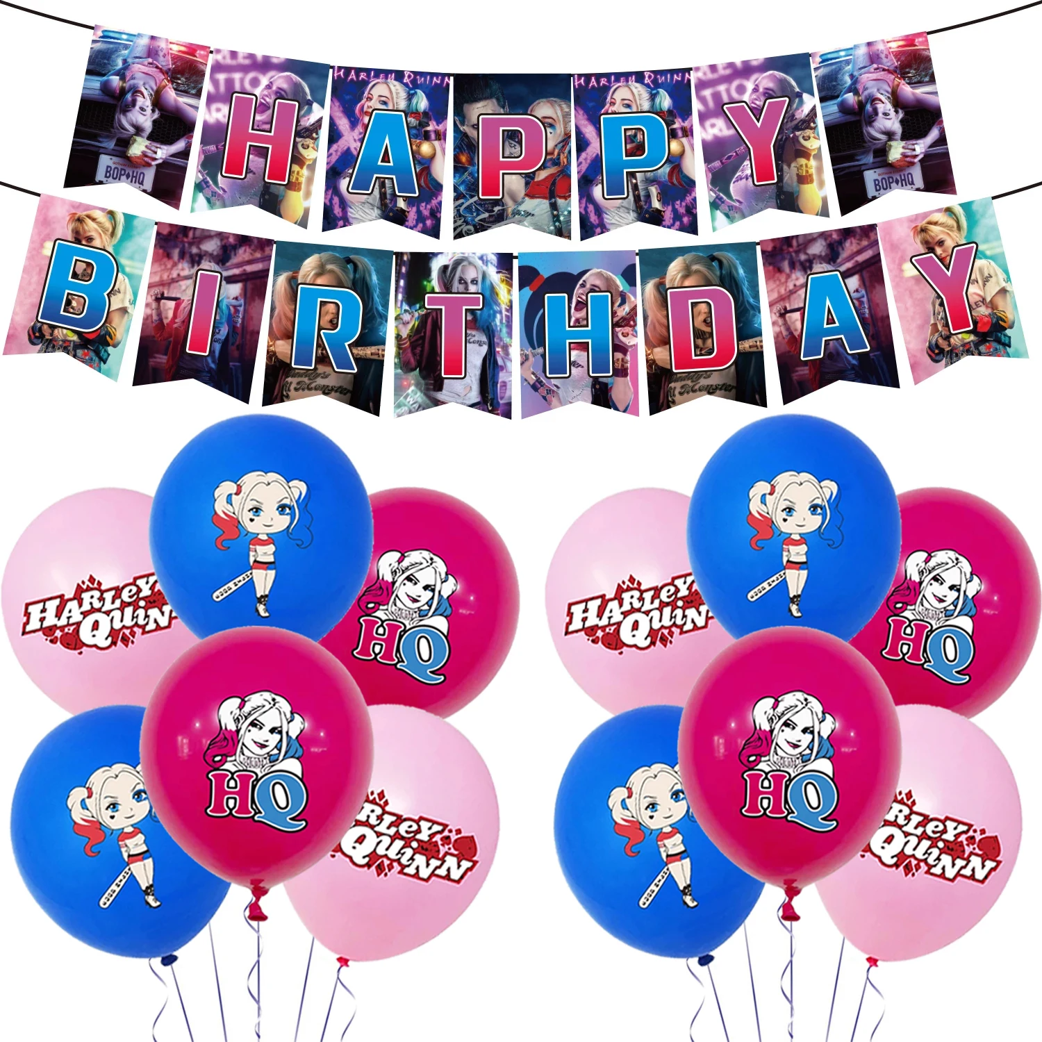 Harley Quinn Suicide Squad Decoration | Harley Quinn Joker Decorations ...