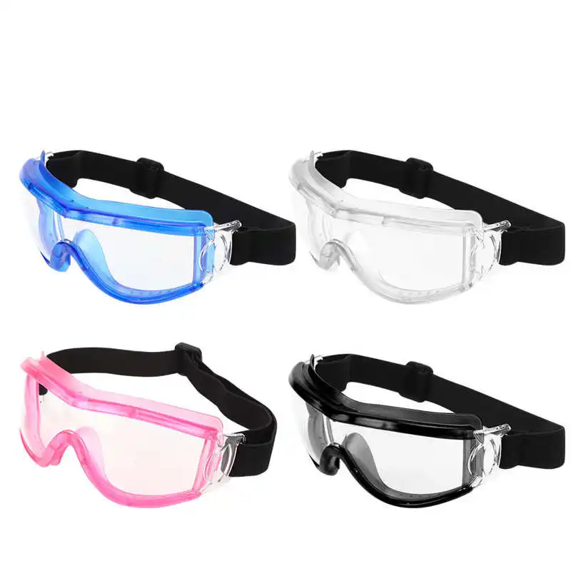 Kids Wearing Safety Goggles