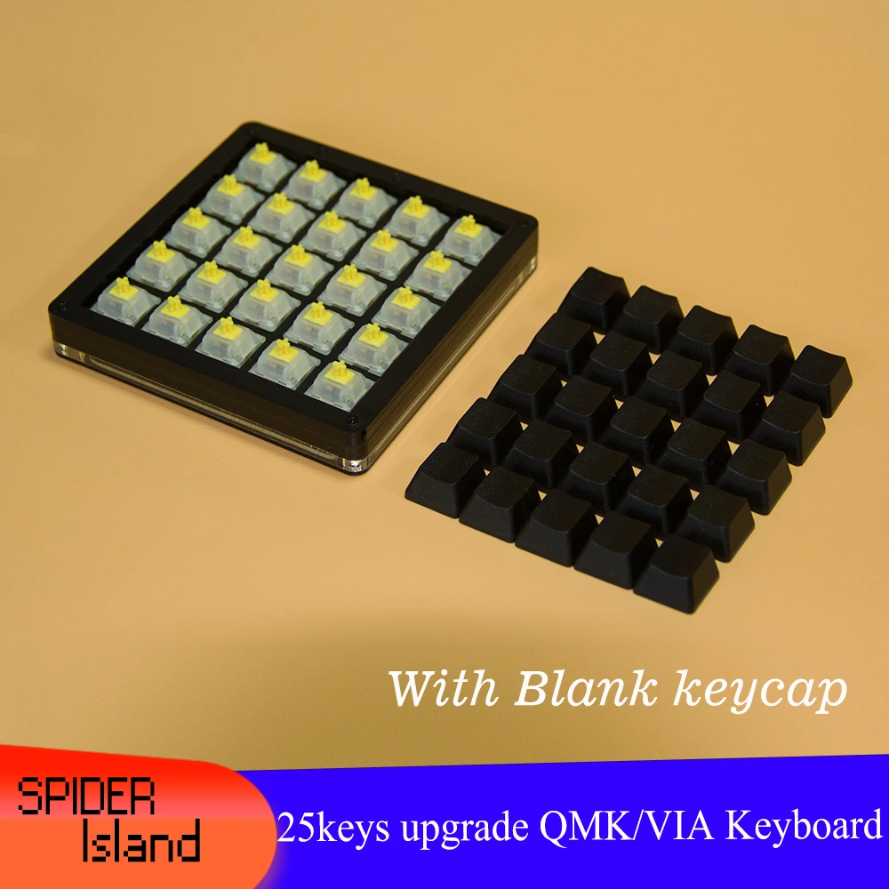 Qmk Keyboard Via Function 25 Keys Macropad Diy Gateron/cherry Switch Hot Swappable Programming ...