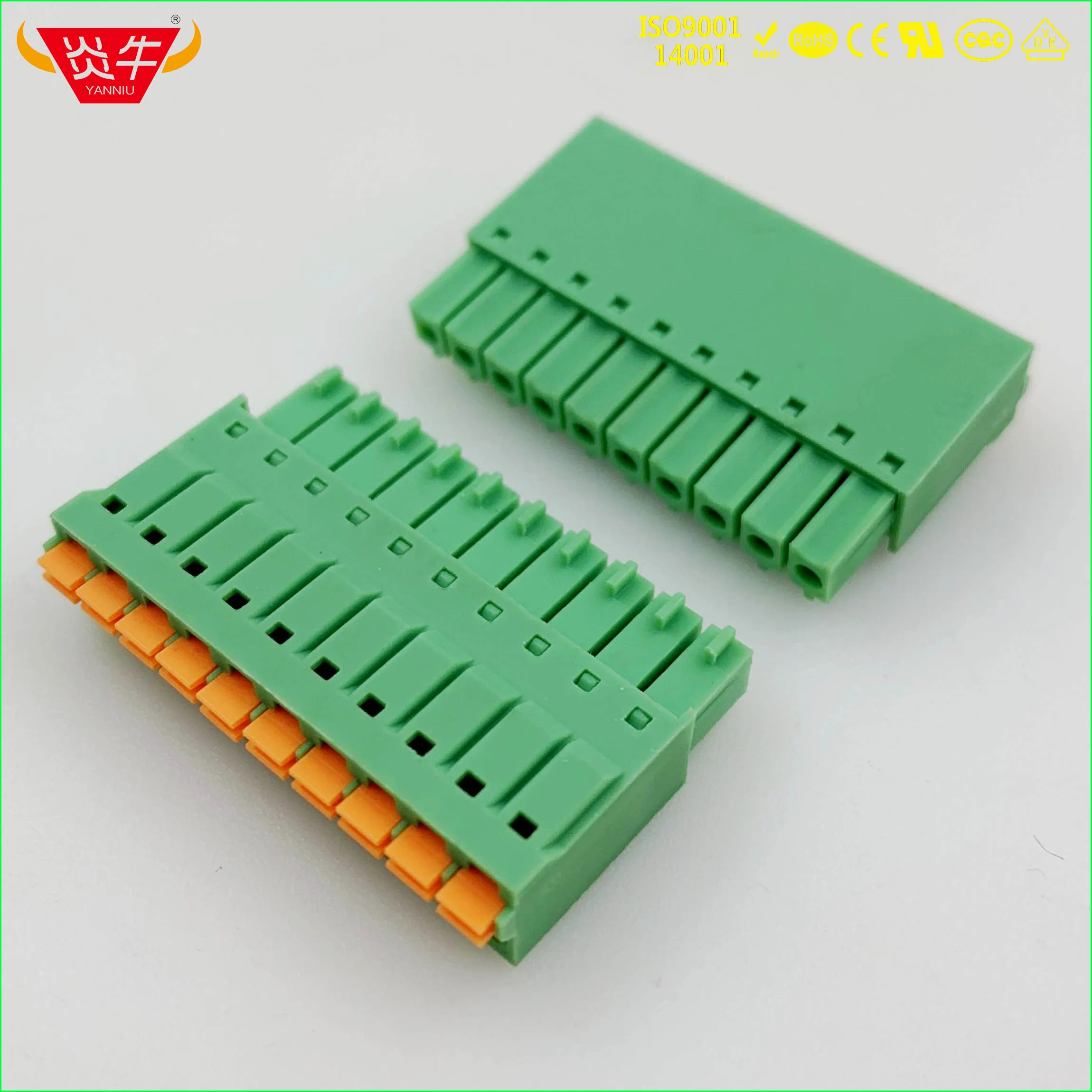 KF2EDGKN 3.81 2P~ 12P PCB PLUG-IN TERMINAL BlOCKS 15EDGKN 3.81mm 2PIN ...