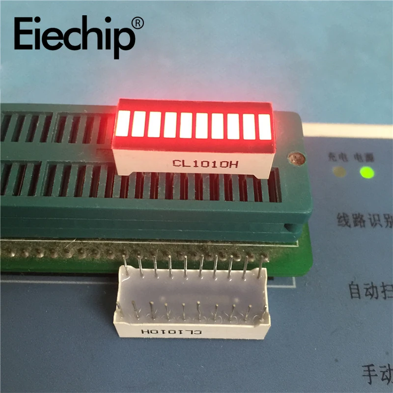 5pcs High Quality Cl1010h Super Bright Red Light Bar Led Display 10 ...