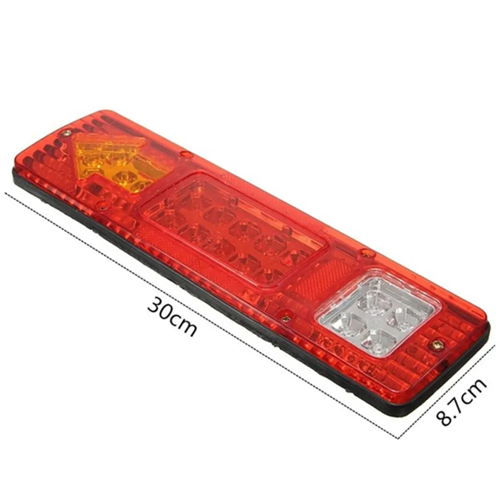 1pcs Electronic rear tail light 12v24v car rear tail light 19LED ...