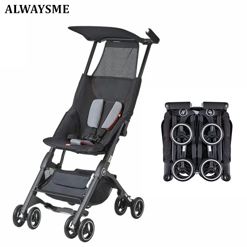 Gb Pockit Air All Terrain Ultra Compact Lightweight Travel Stroller ...