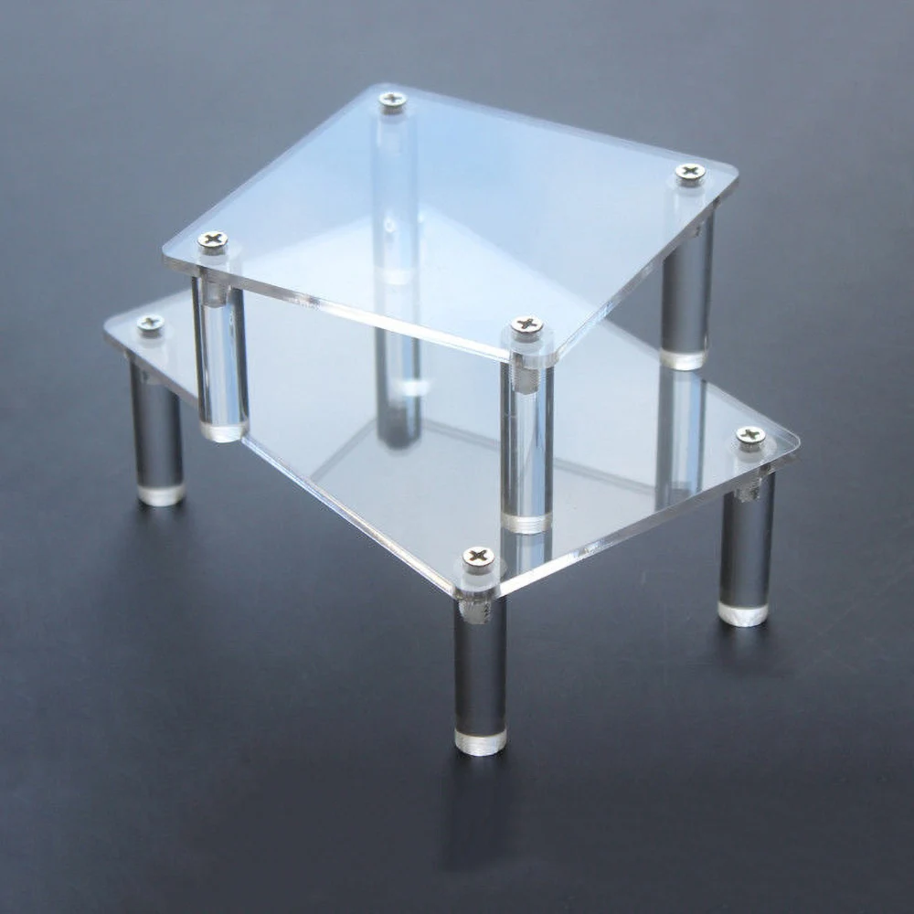 Acrylic-Square-Display-Stand-Pottery-Storage-Rack-Hand-made-Clay ...