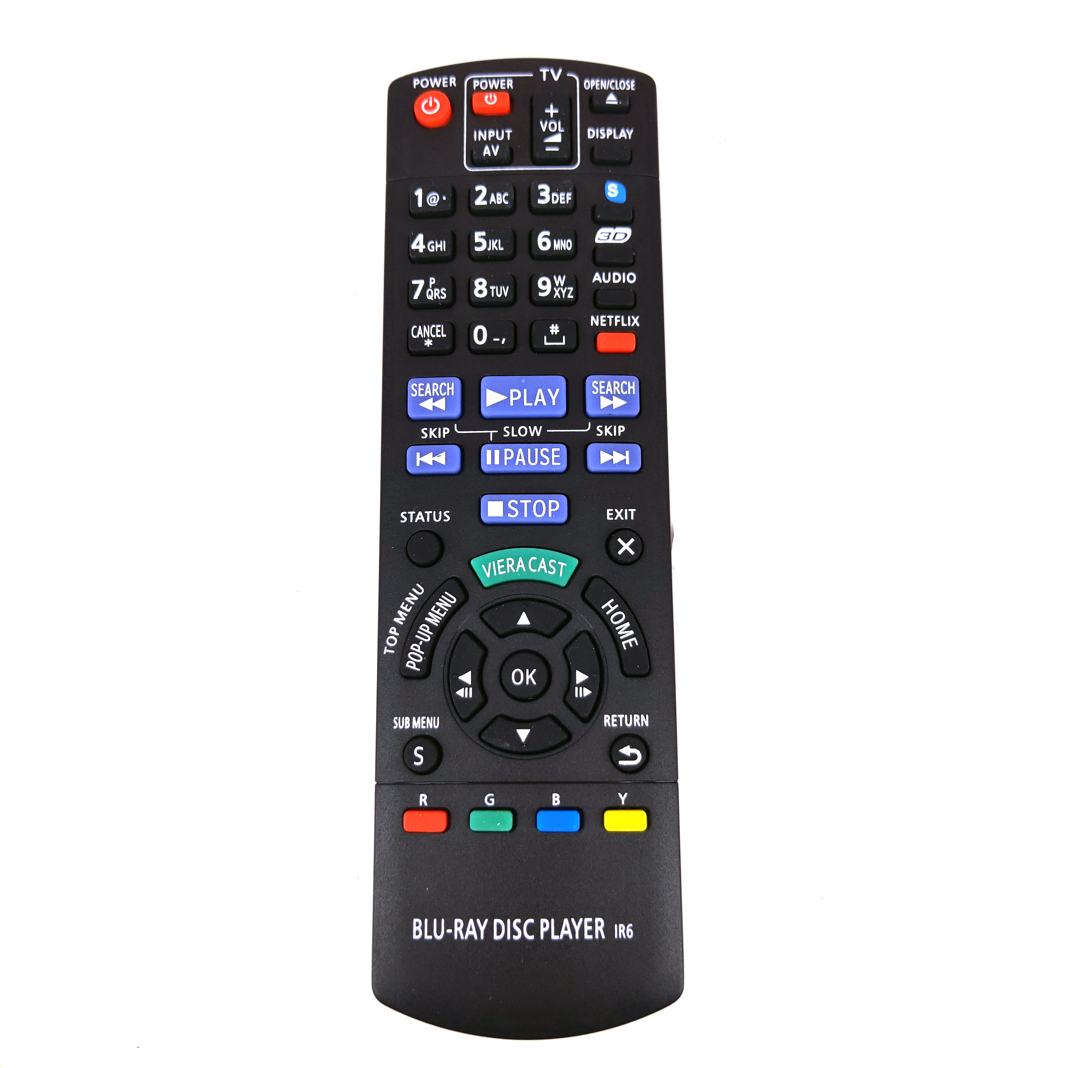 New Replacement for Panasonic N2QAYB000574 Blu-Ray Players Remote ...