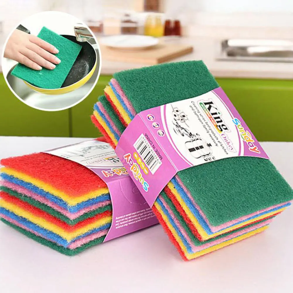 Home maintained cleaning scouring pads, pot and dishwashing scouring ...