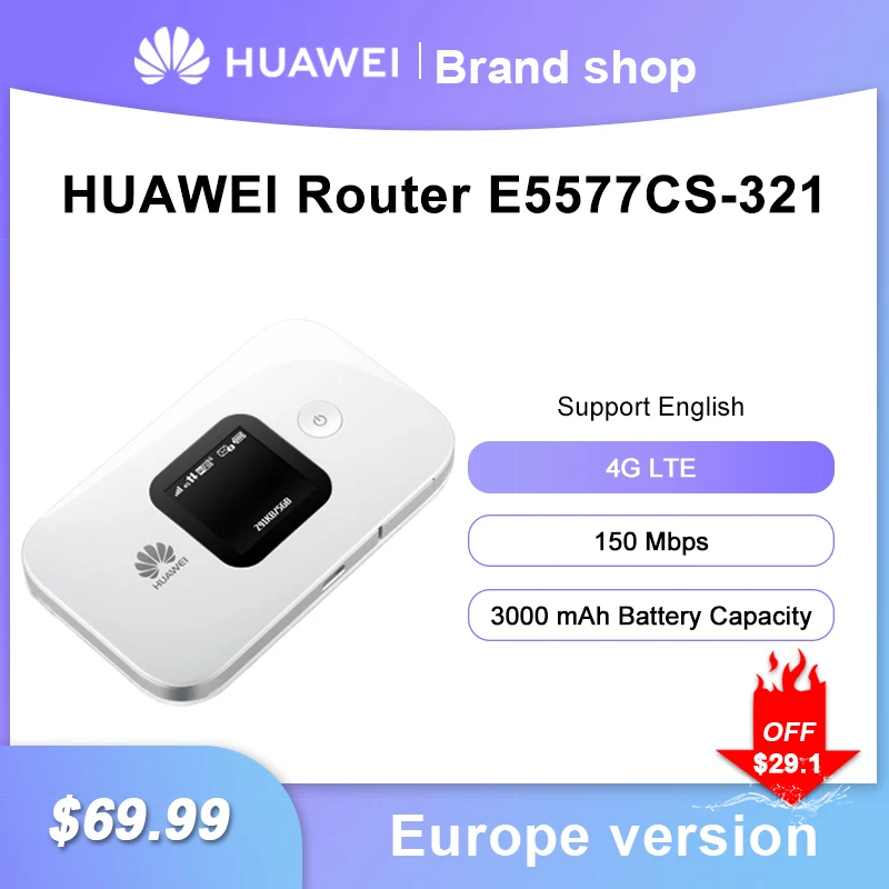 Huawei E5577-321 Router Original Version Européenne Modem Mobile, Sans ...