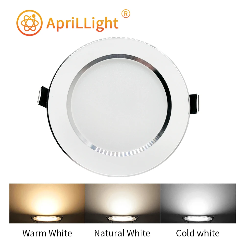 LED Downlight 5W 9W 12W 15W AC 220V Warm White Natural White Cold White ...