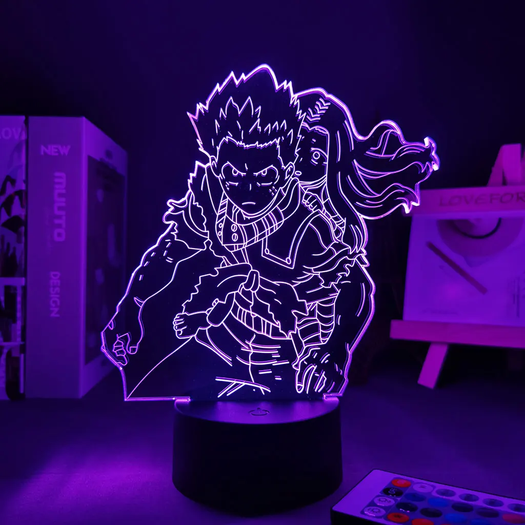 Lighting Lamps Home & Living My Hero Academia Izuku Midoriya 3D Led ...