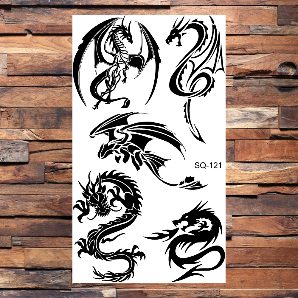 Dragon Tattoo Designs For Back For Men