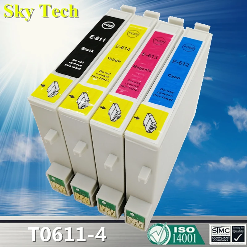 Compatible Ink Cartridges For T0611 E-611 For Epson Stylus D68 D88 ...