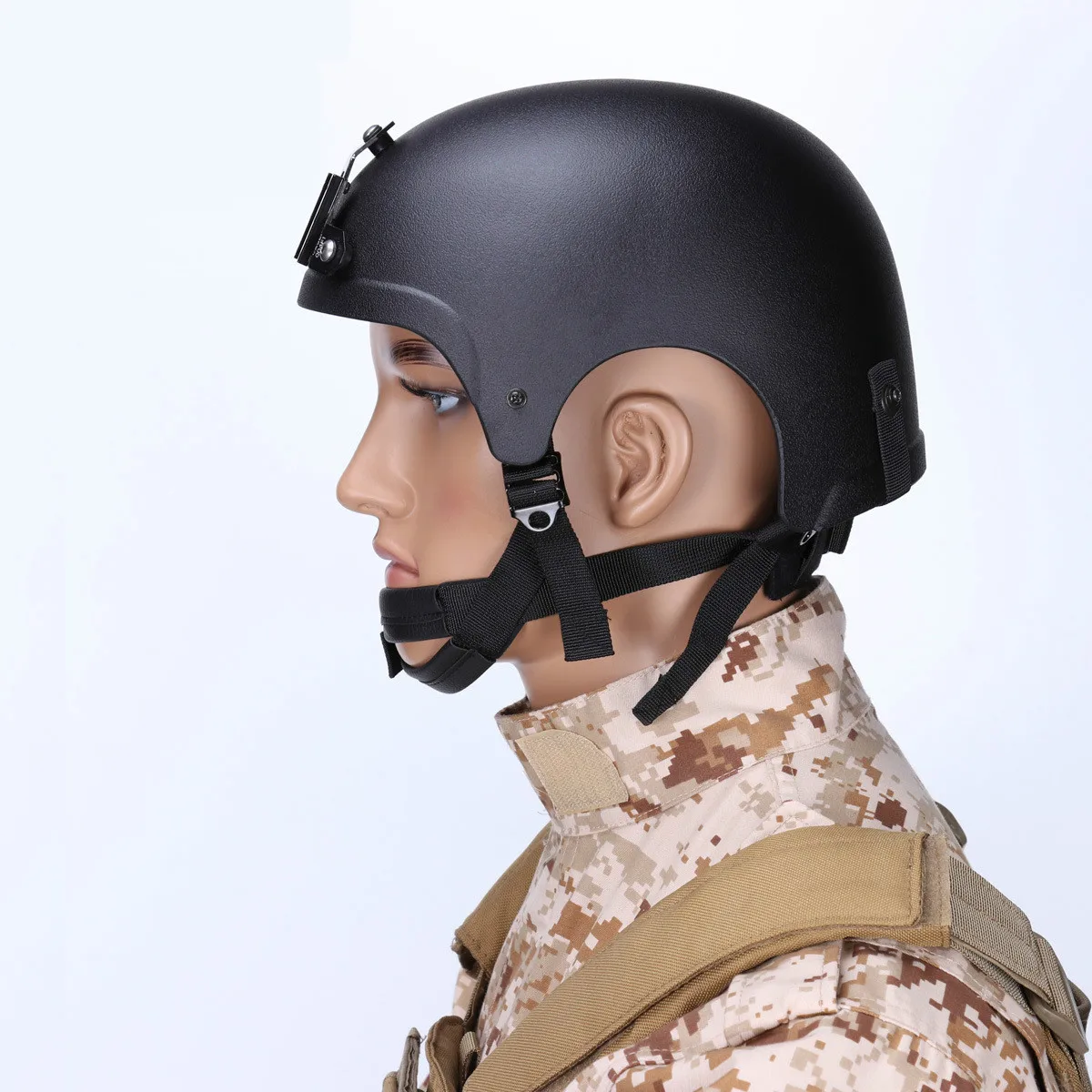 ABS-Plastic-Camouflage-Standard-Ibh-Tactical-Helmet-CS-Military-Army ...