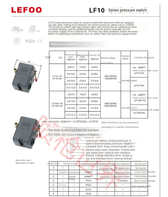 Lefoo Model Lf10-4h Diagram Sales USA | www.oceanproperty.co.th