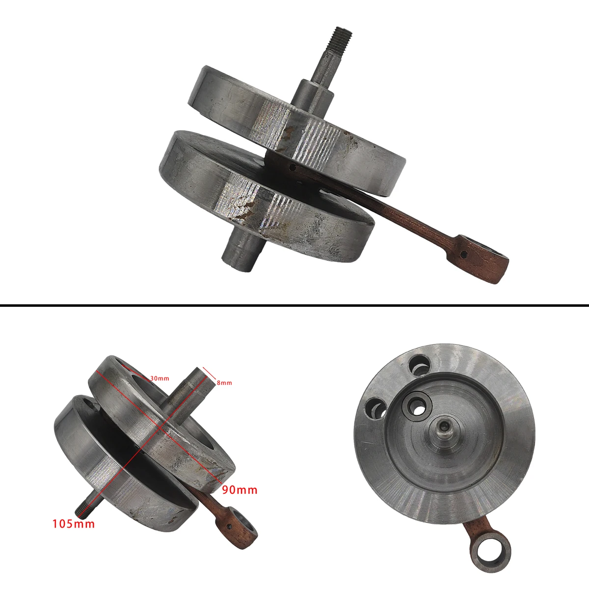 High Performance Full Circle Crank Crankshaft for 80cc Pocket Mini Dirt ...